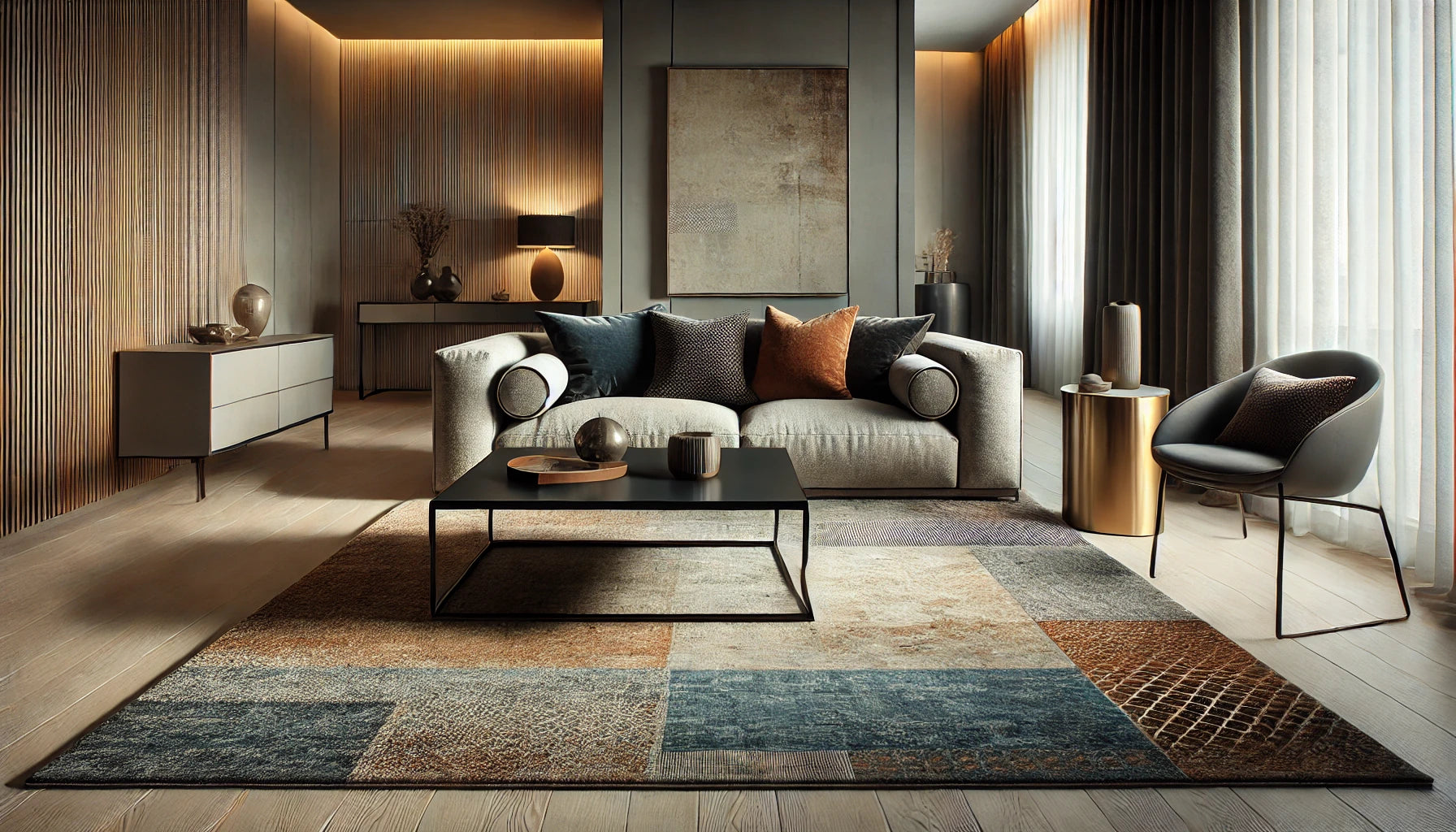 The Best Modern Area Rugs for a Sleek Living Room Design